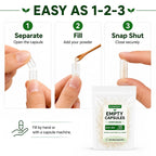 empty capsules for DIY vitamins