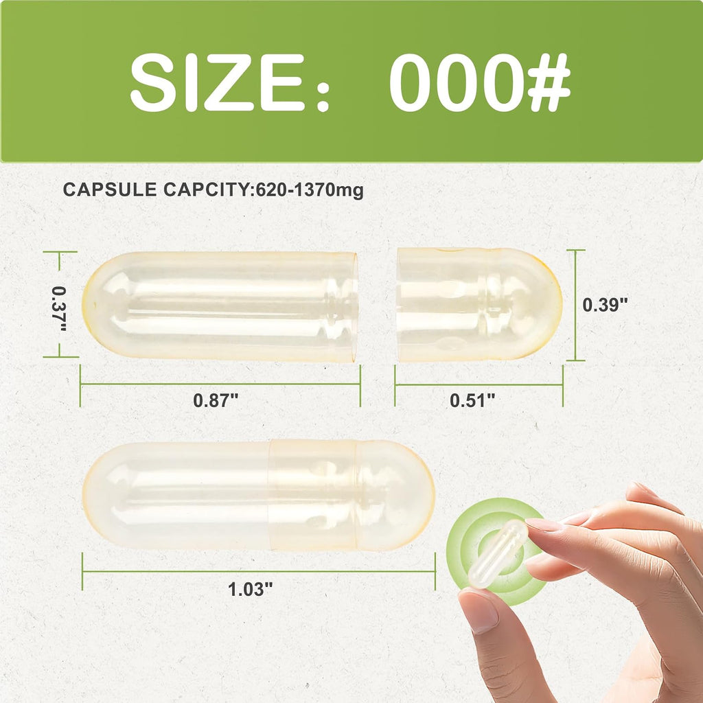 empty capsules for DIY vitamins