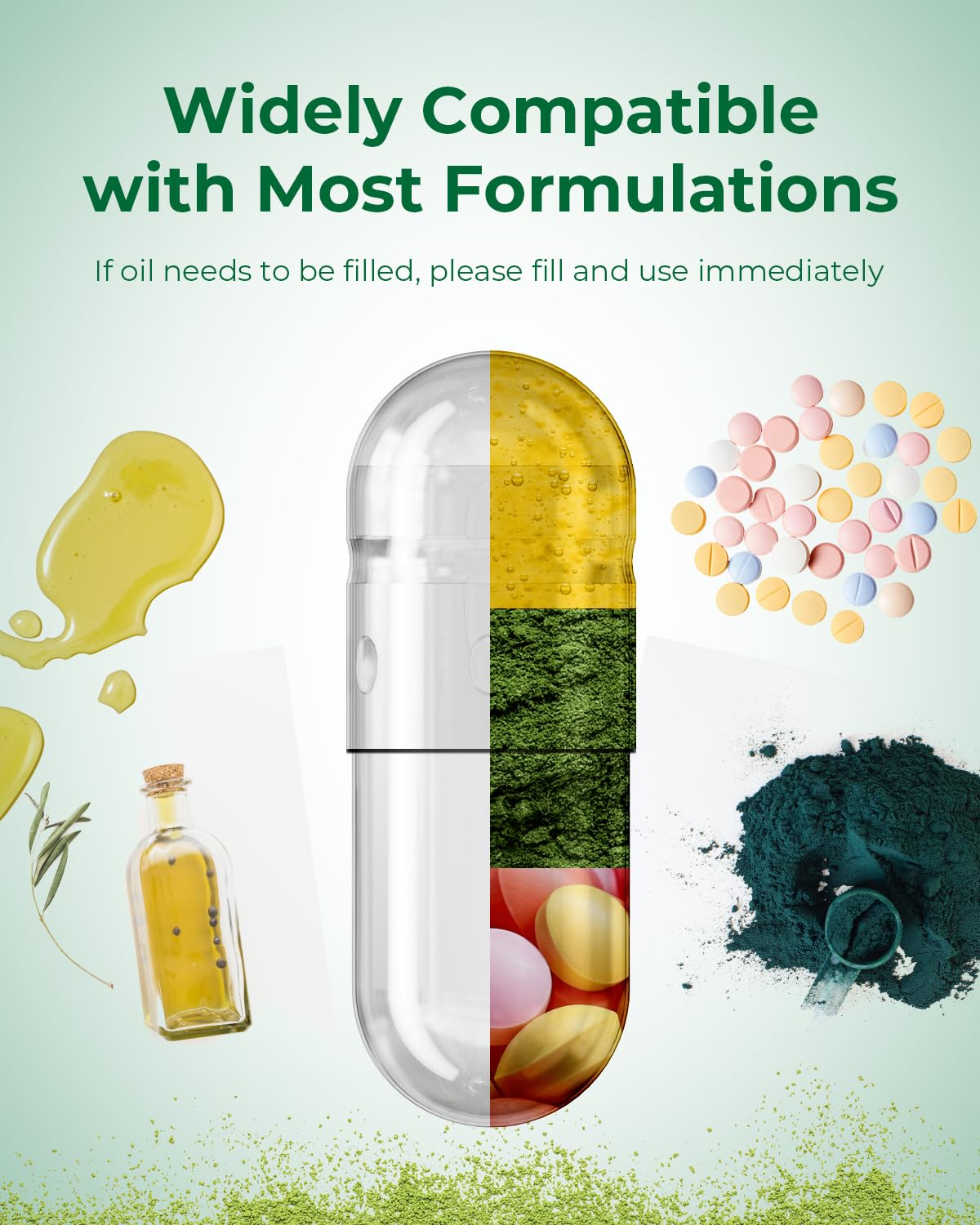 empty capsules for DIY vitamins