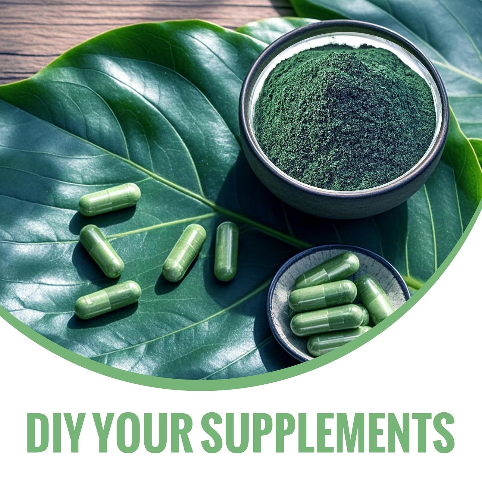 Empty capsules for DIY vitamins