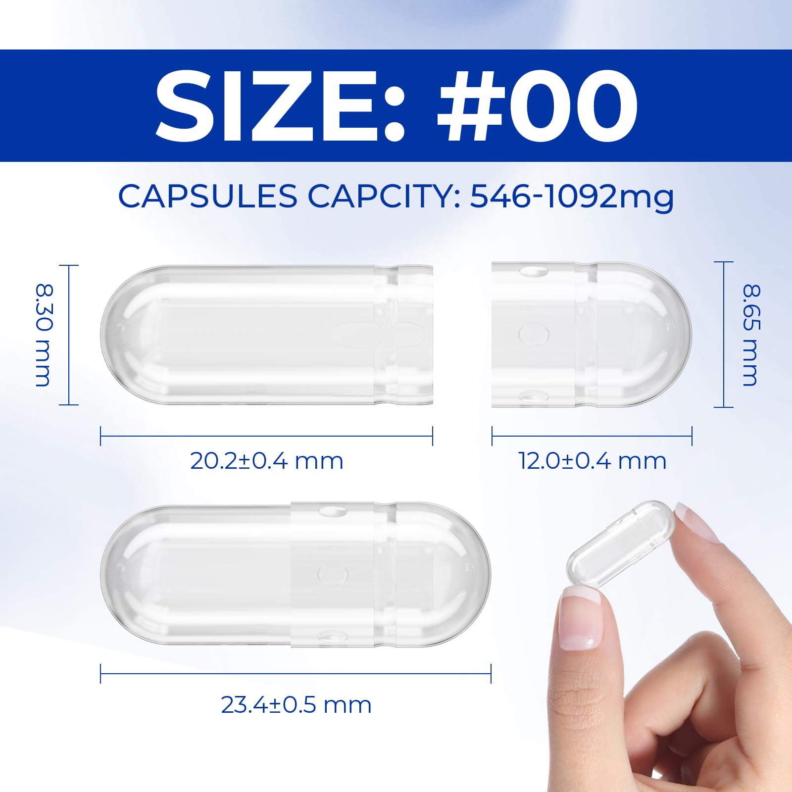 empty capsules for homemade supplements