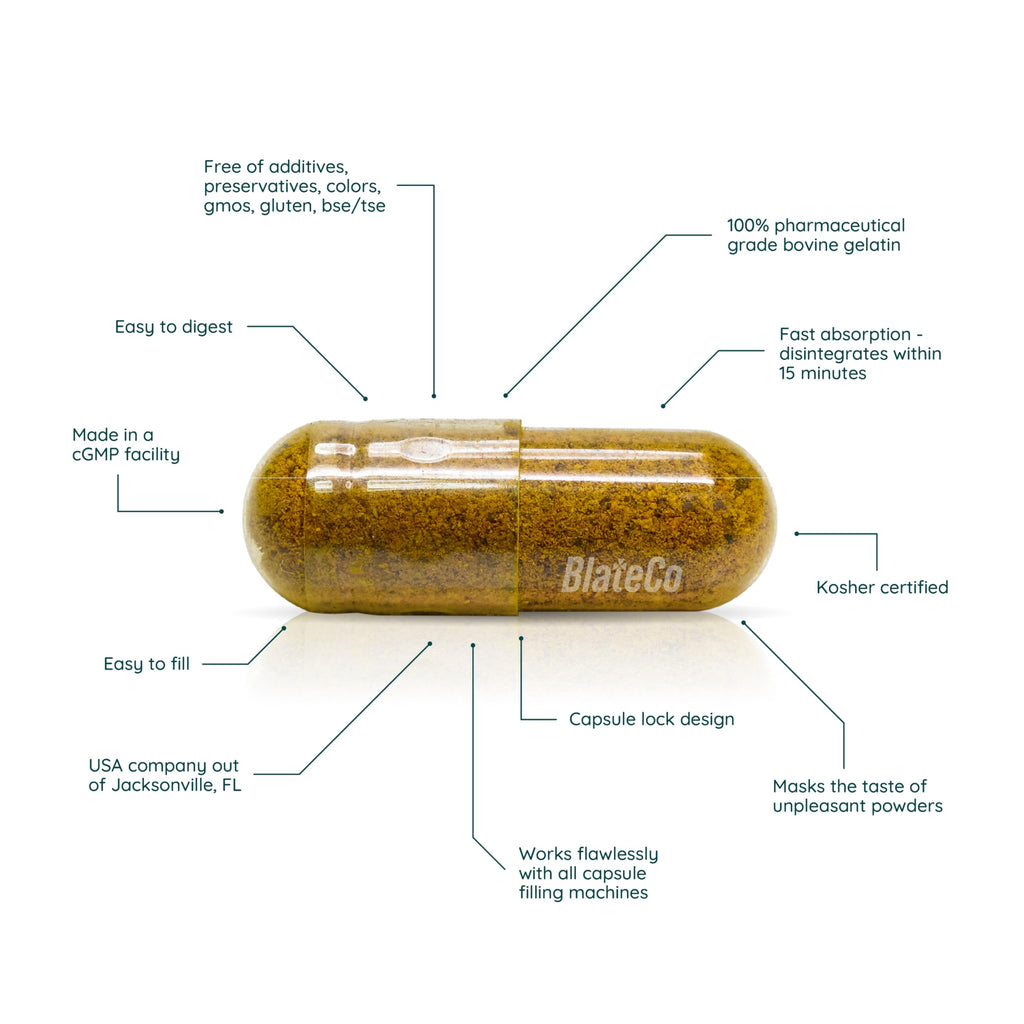 empty capsules for homemade vitamins