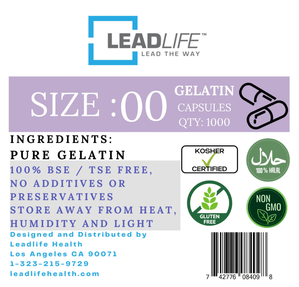Empty capsules for mineral blends