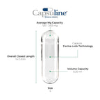 Empty capsules for multivitamin filling