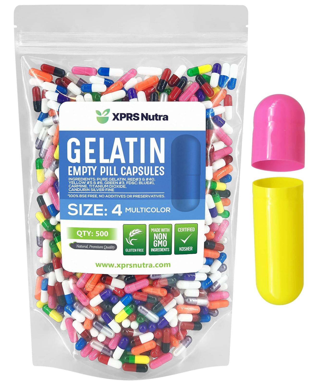 empty capsules for multivitamins