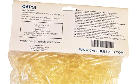 empty capsules for personalized supplements