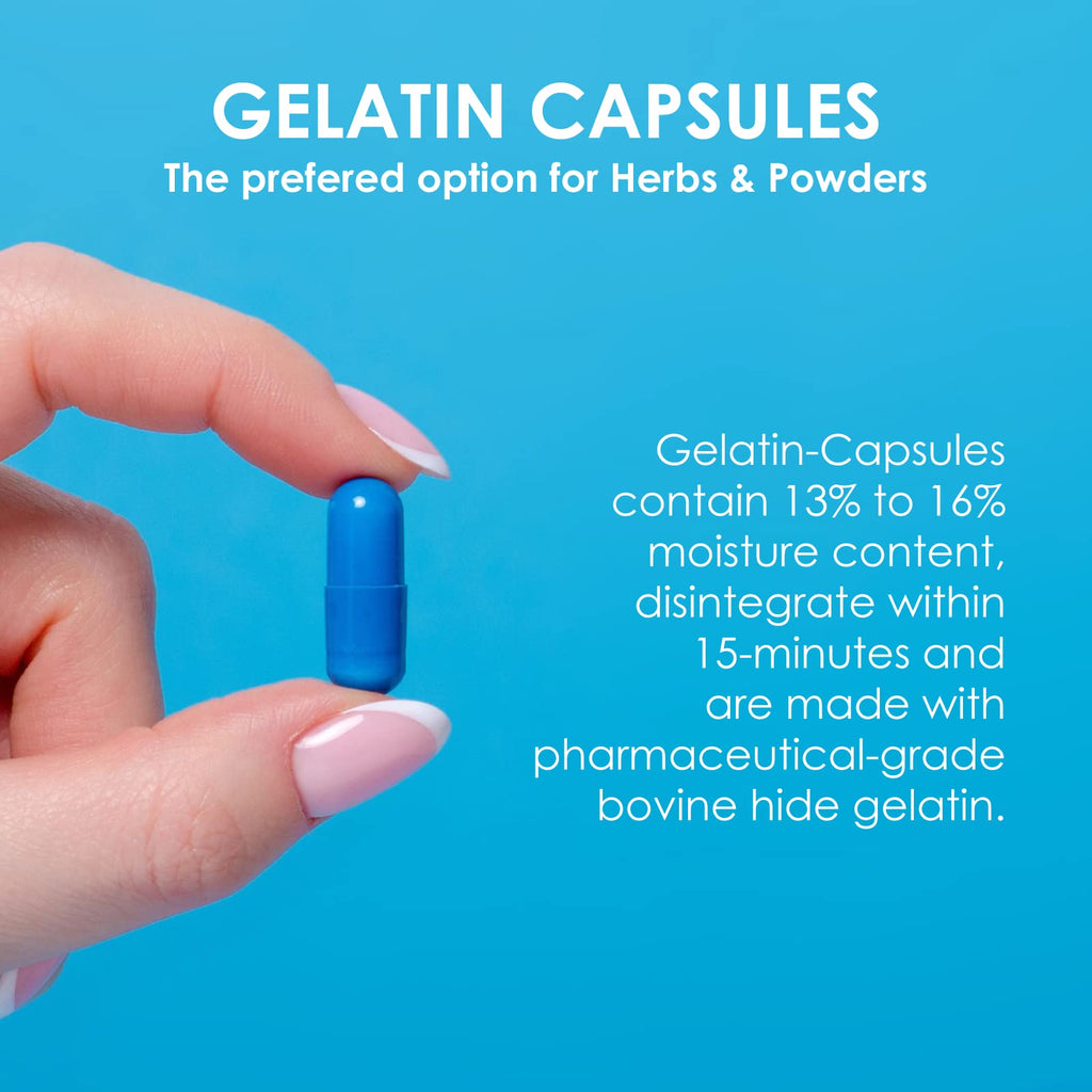 empty capsules for vitamins and supplements