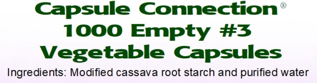 empty capsules for whole food multivitamin