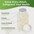 Empty capsules suitable for seniors multivitamins