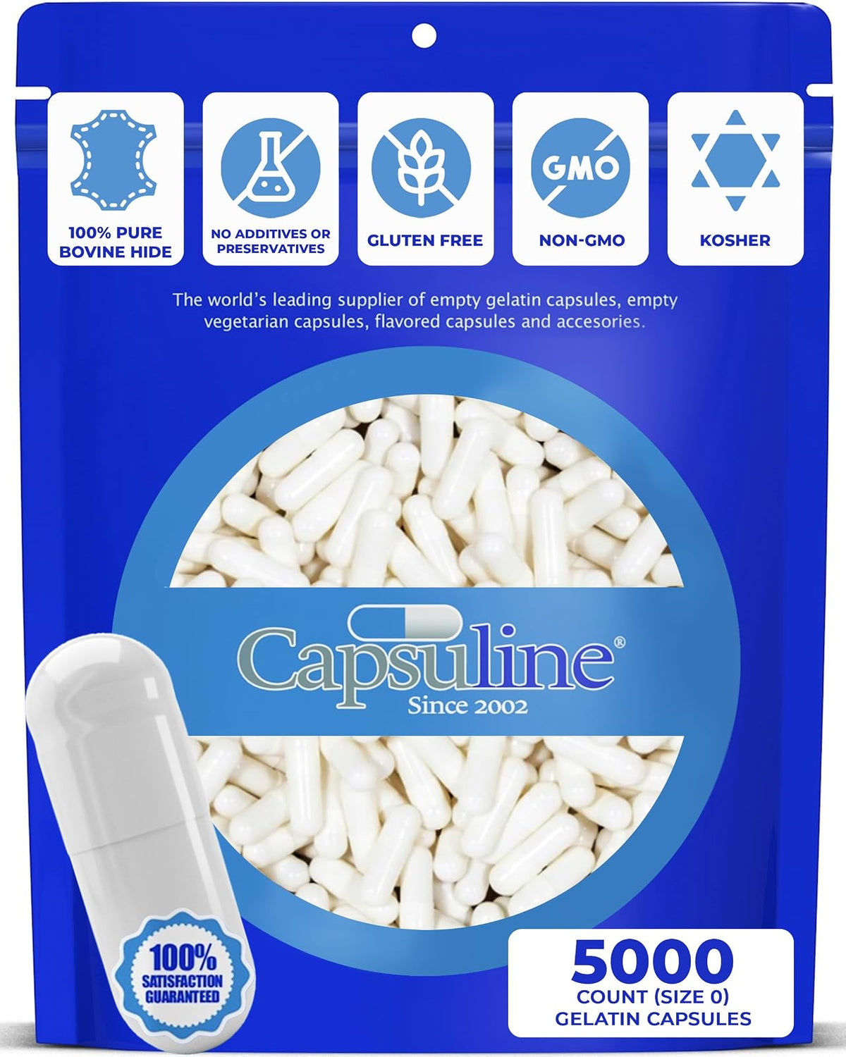 empty gelatin capsules for multivitamins