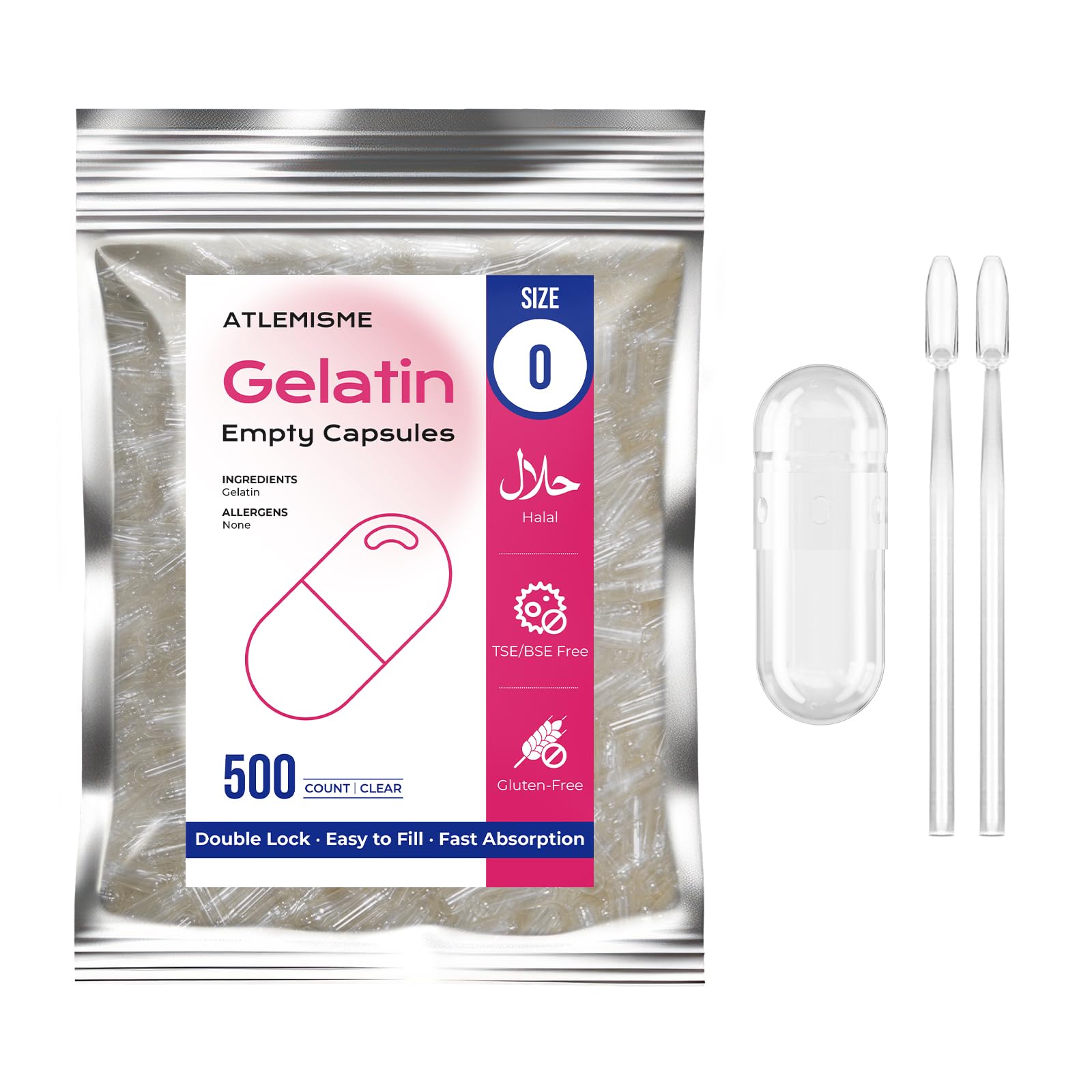 empty gelatin capsules for multivitamins