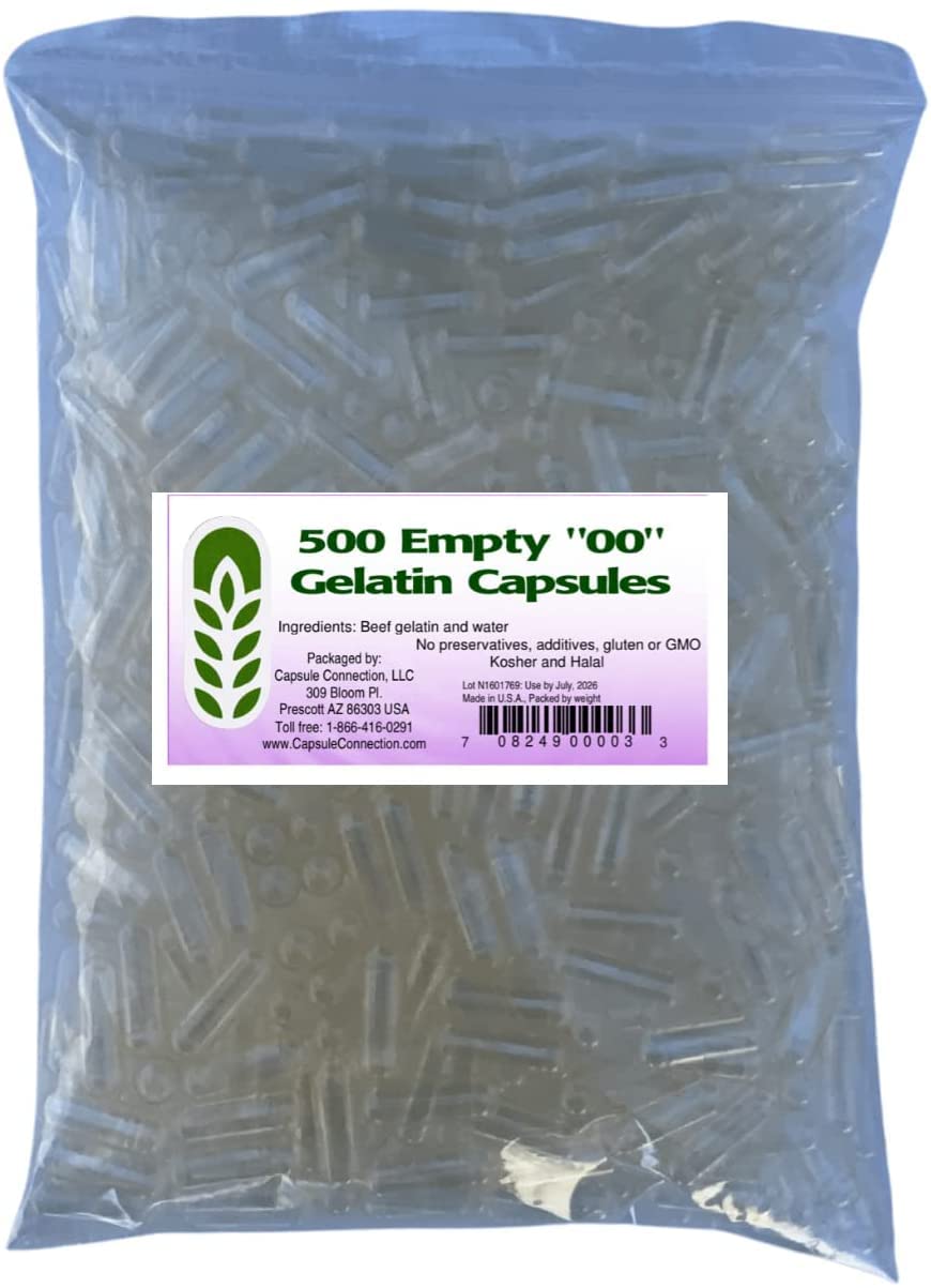 empty gelatin capsules for multivitamins