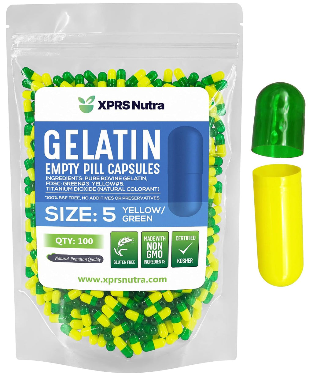 empty gelatin capsules for multivitamins