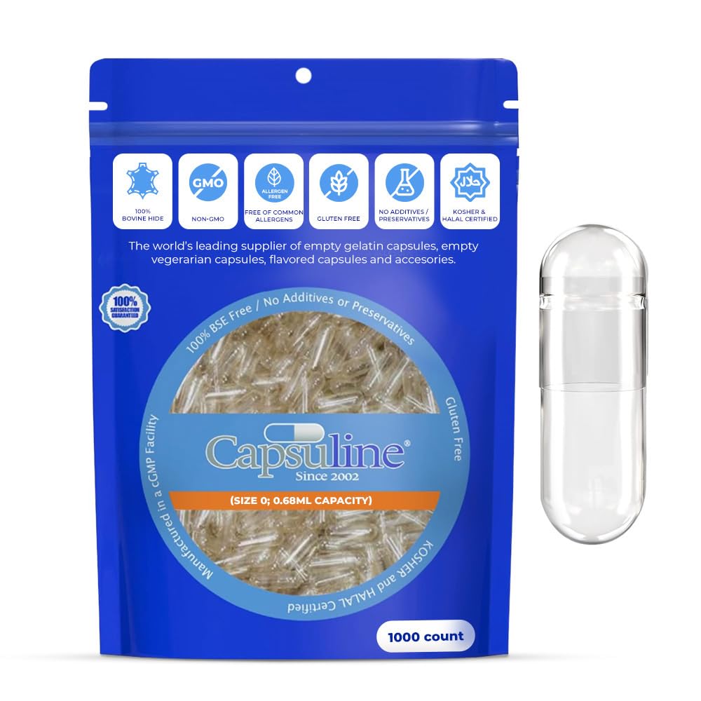 empty gelatin capsules for multivitamins