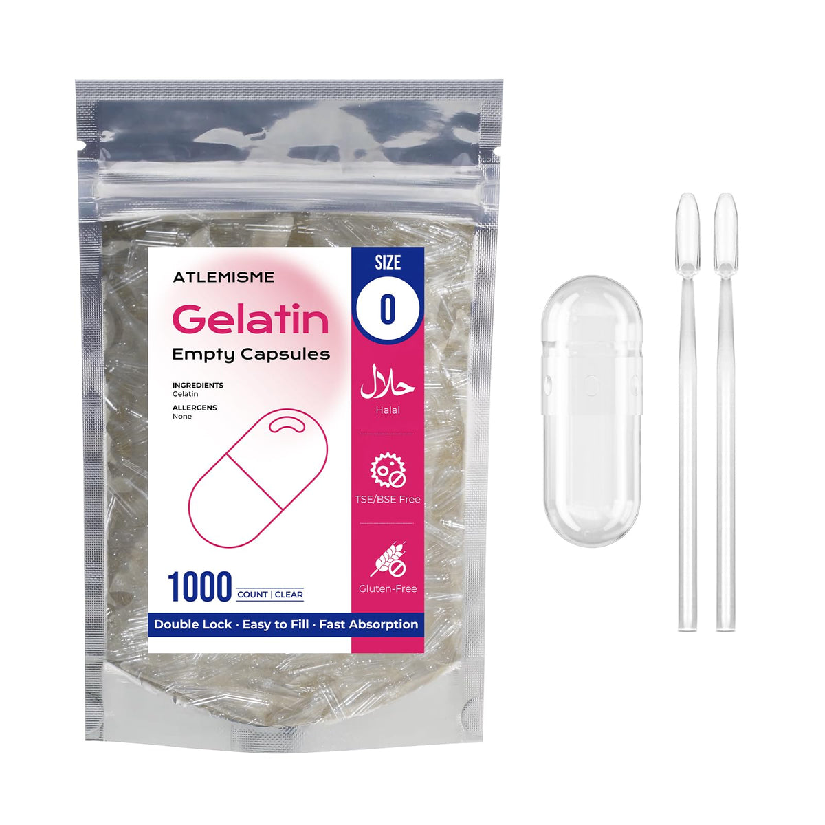 empty gelatin capsules for multivitamins