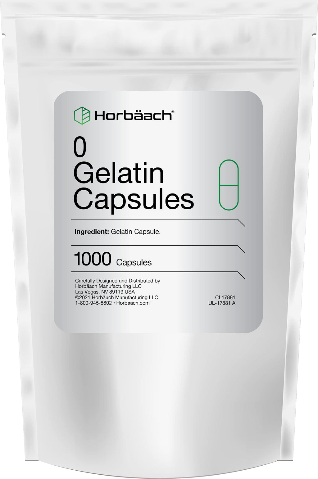 empty gelatin capsules for supplements