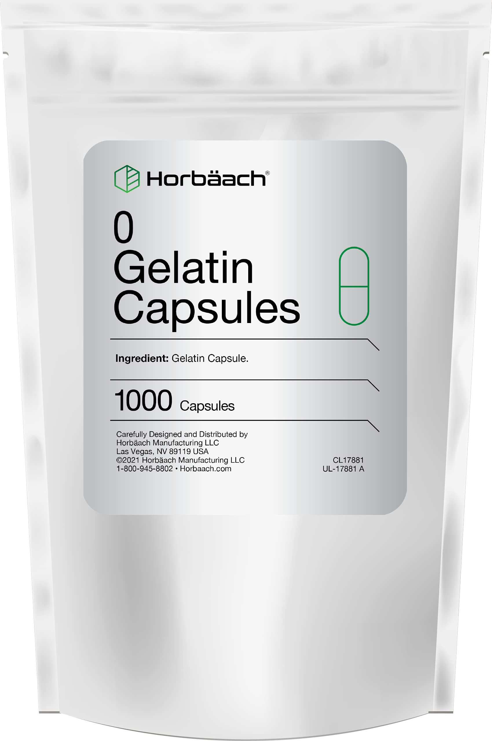 empty gelatin capsules for supplements