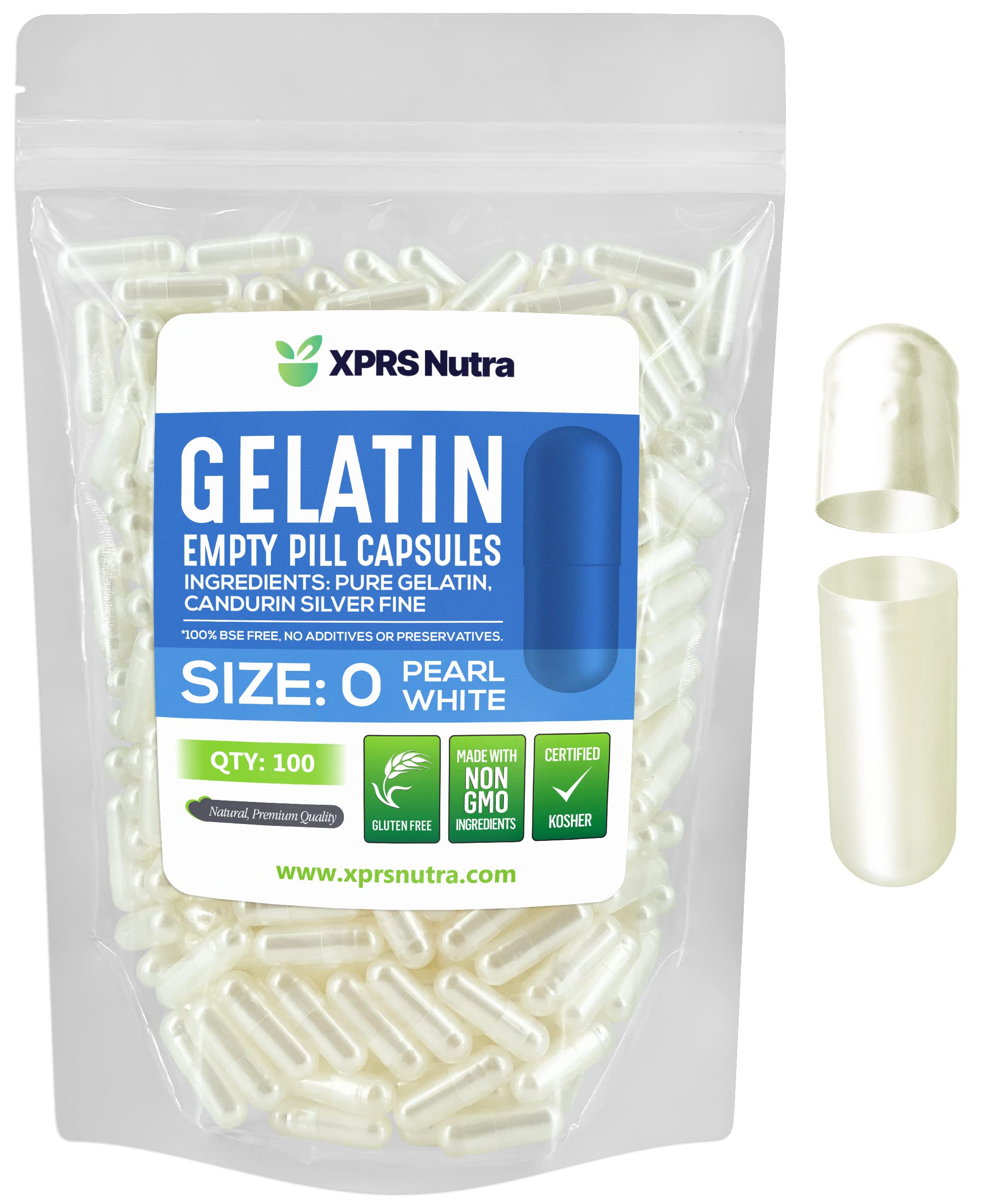 empty gelatin capsules for supplements