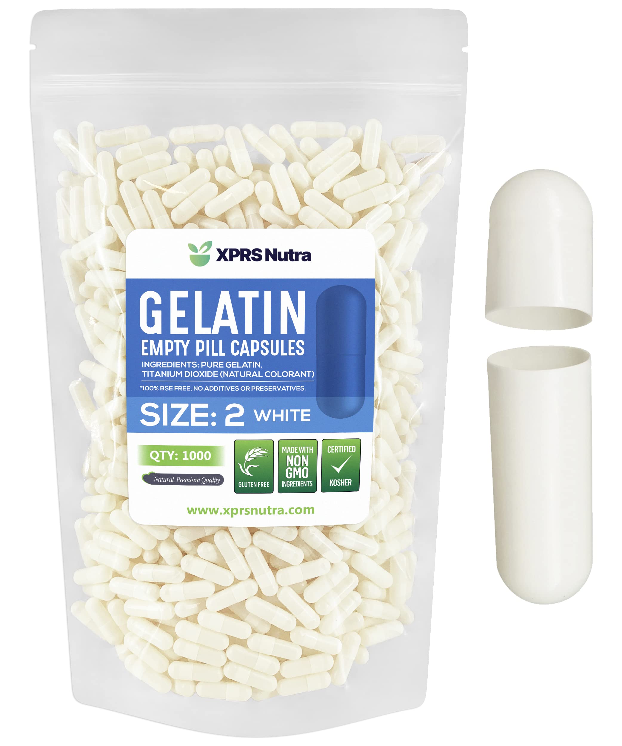 empty gelatin capsules for supplements