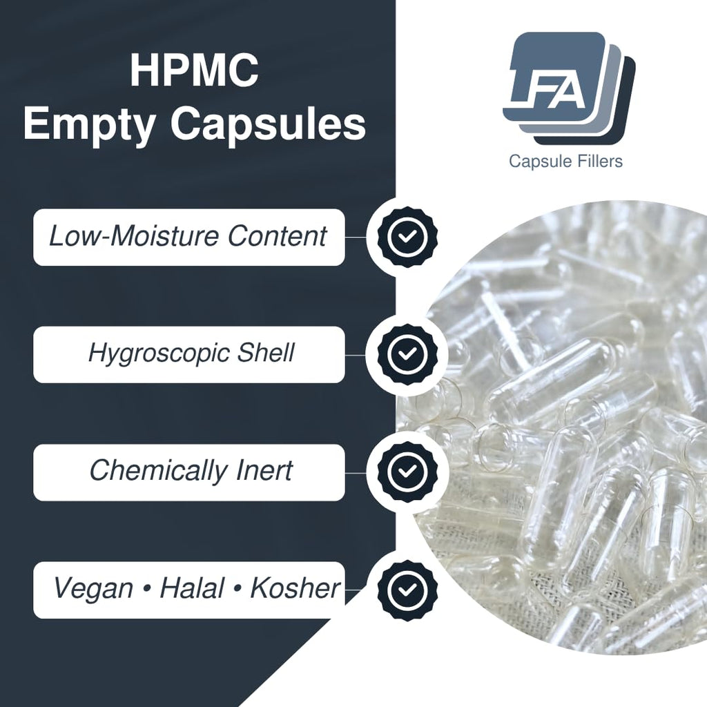 empty HPMC capsules for multivitamin use
