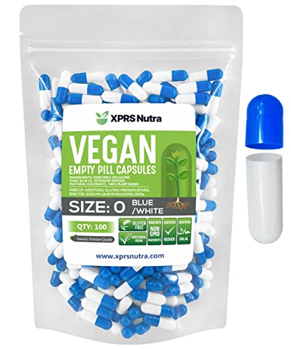 empty size 0 capsules for vitamins