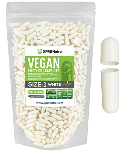 empty vegetarian capsules for DIY vitamins