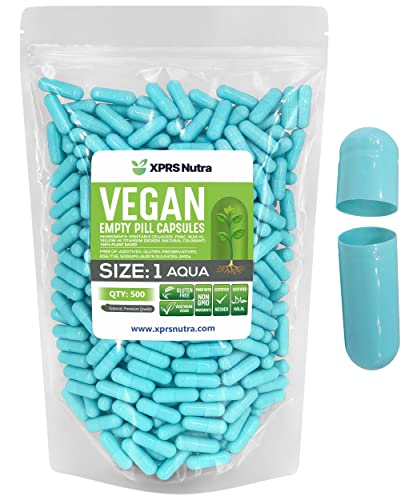 empty vegetarian pill caps for DIY