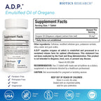 emulsified oil of oregano tablets
