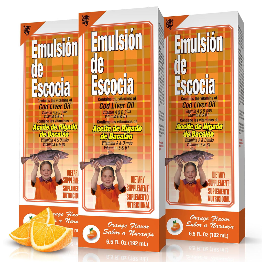 Emulsion de Escocia cod liver oil benefits