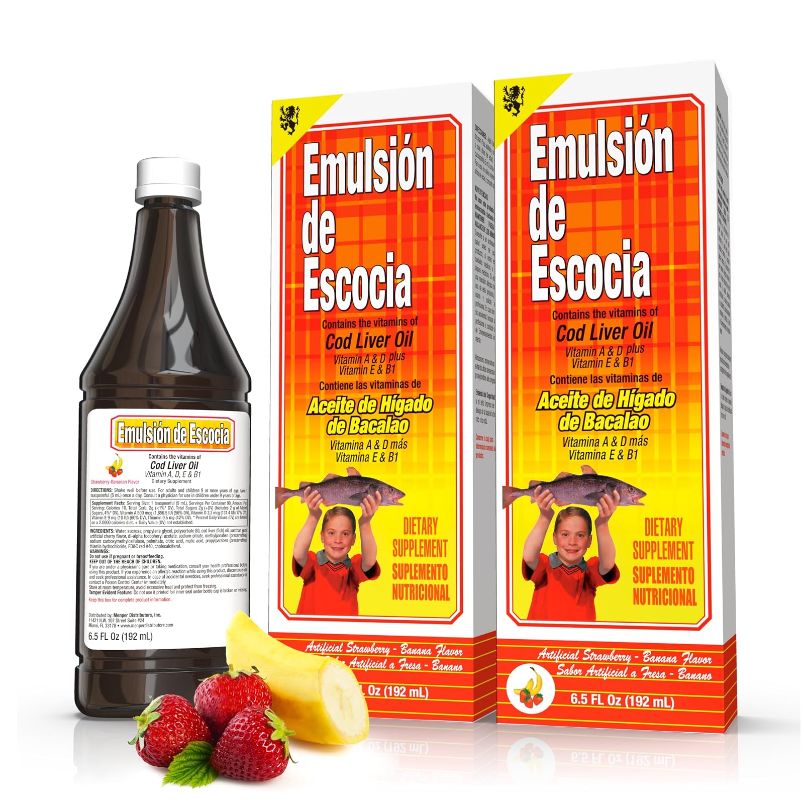 Emulsión de Escocia cod liver oil benefits