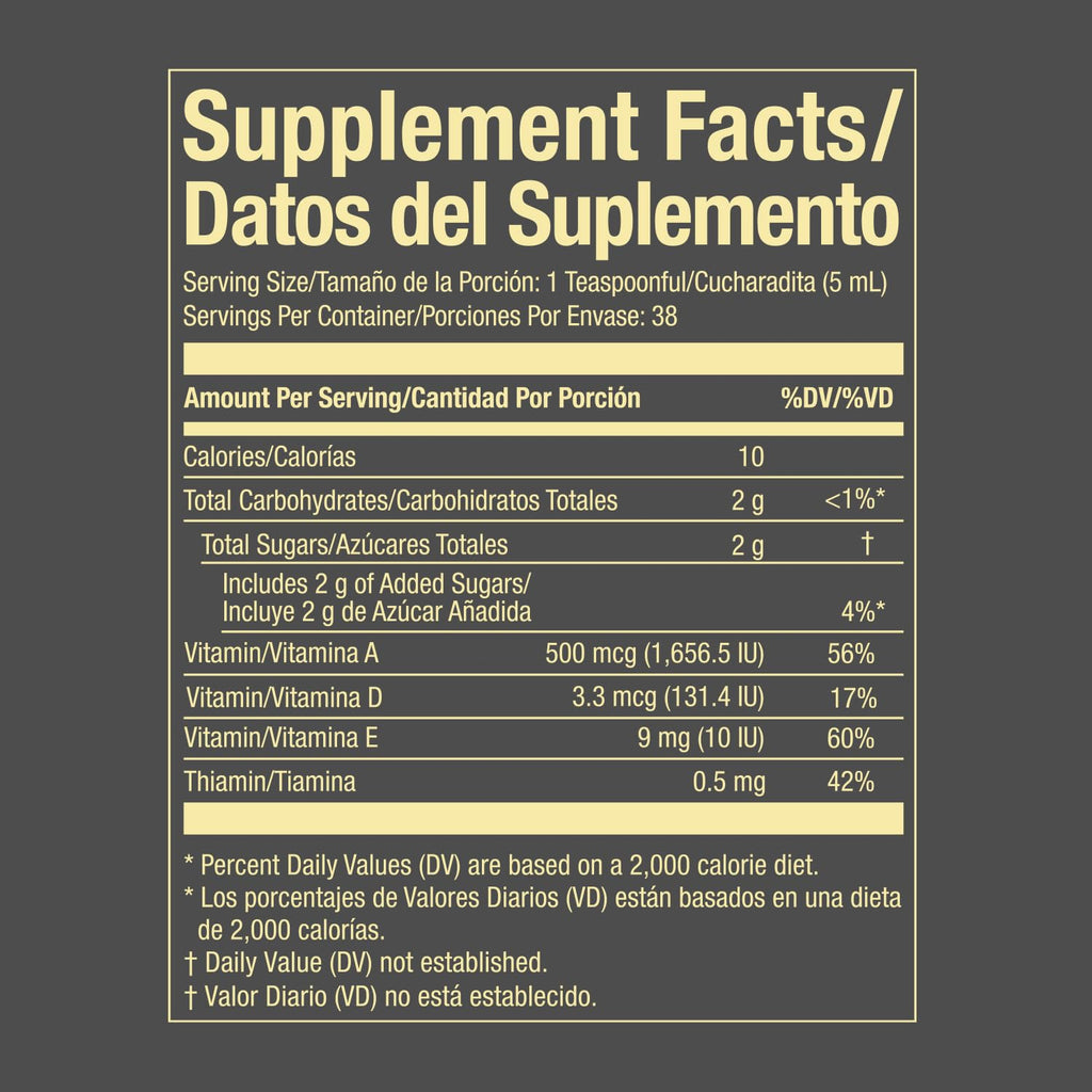 Emulsión de Escocia cod liver oil supplement