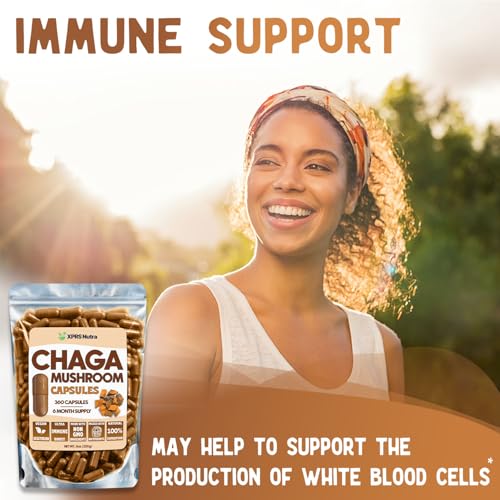 encapsulated chaga powder for beverages