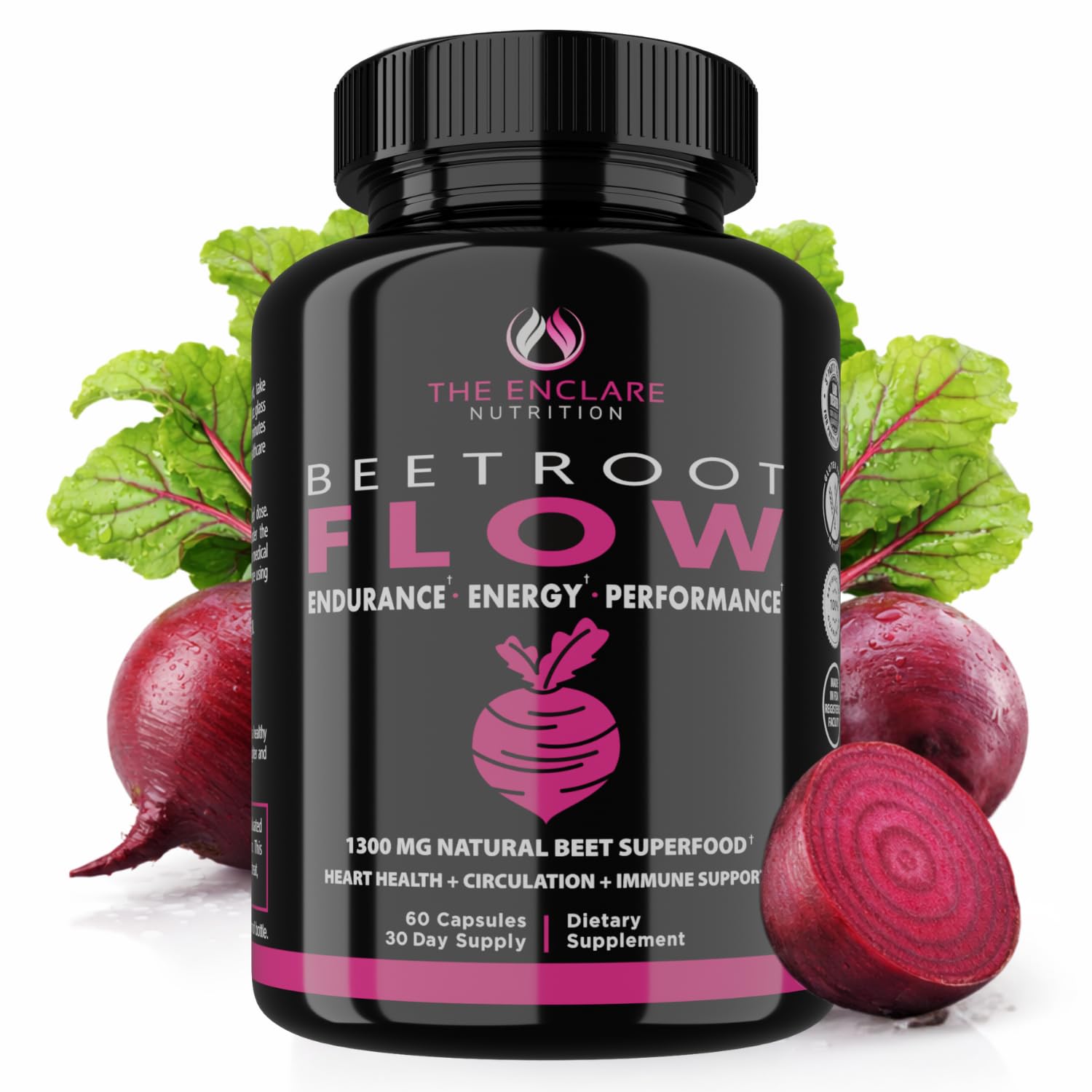 ENCLARE beet root capsules for energy