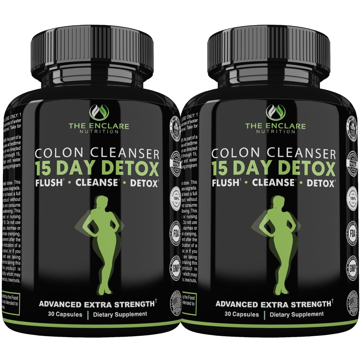 Enclare Nutrition detox cleanse capsules