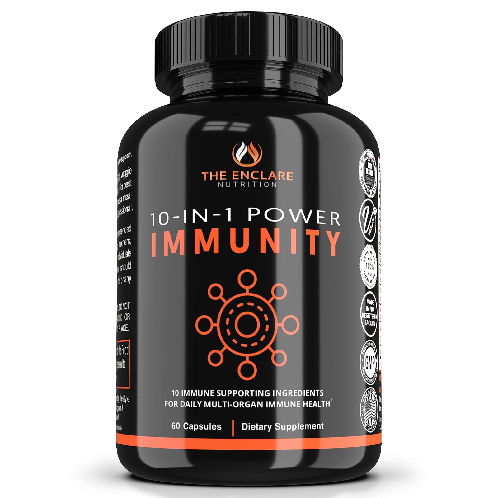 Enclare Nutrition immune support capsules