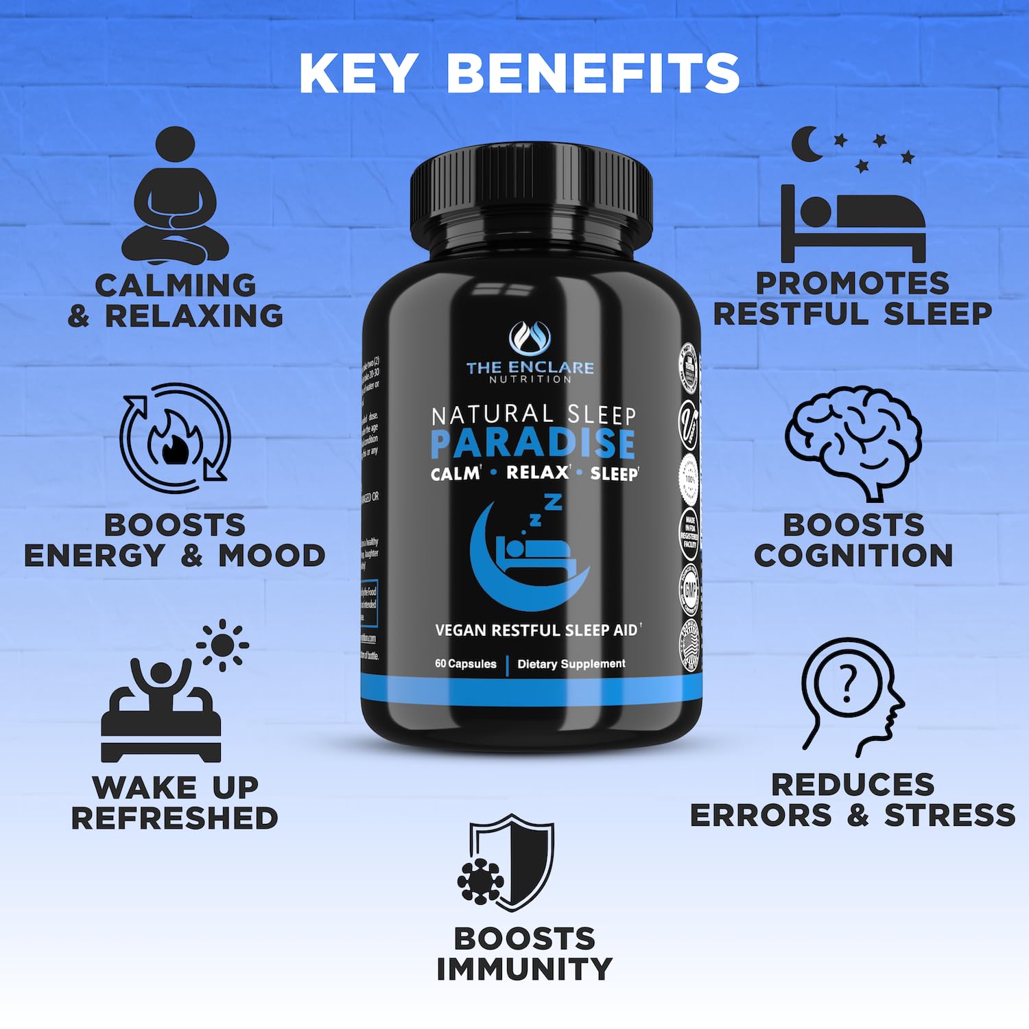 Enclare Nutrition sleep blend for adults