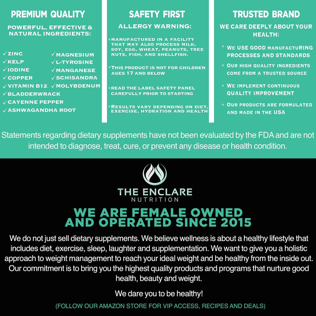 Enclare Nutrition thyroid wellness formula