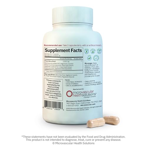 Endocalyx capsules for better blood flow