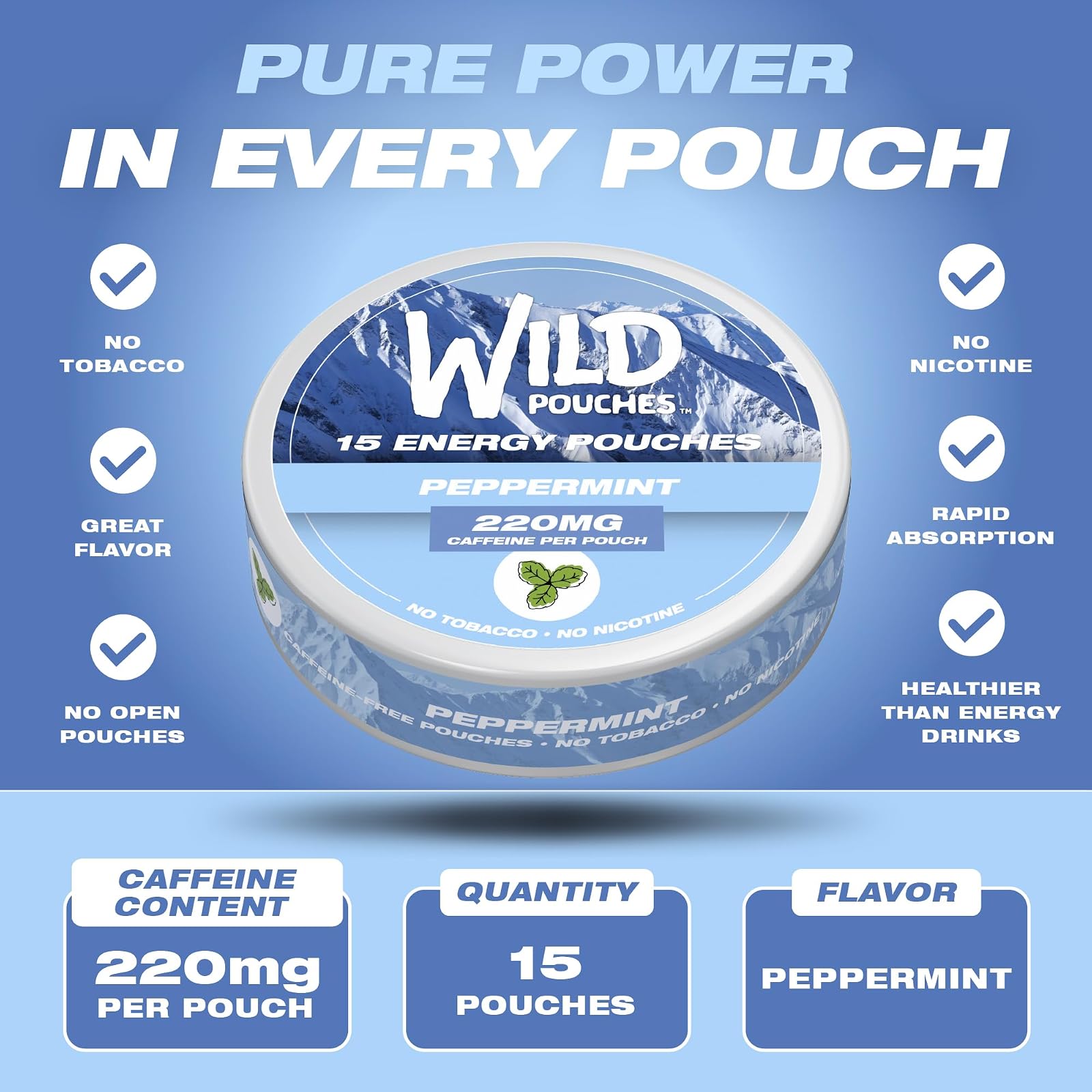 endurance boost peppermint pouches