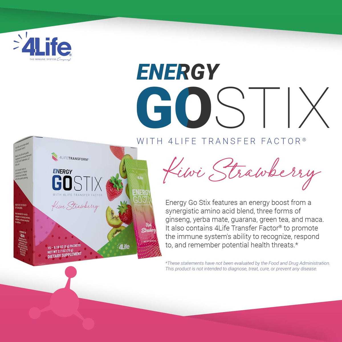 Endurance boost with 4Life drink mix