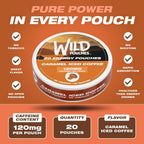 endurance boosting caramel coffee pouches