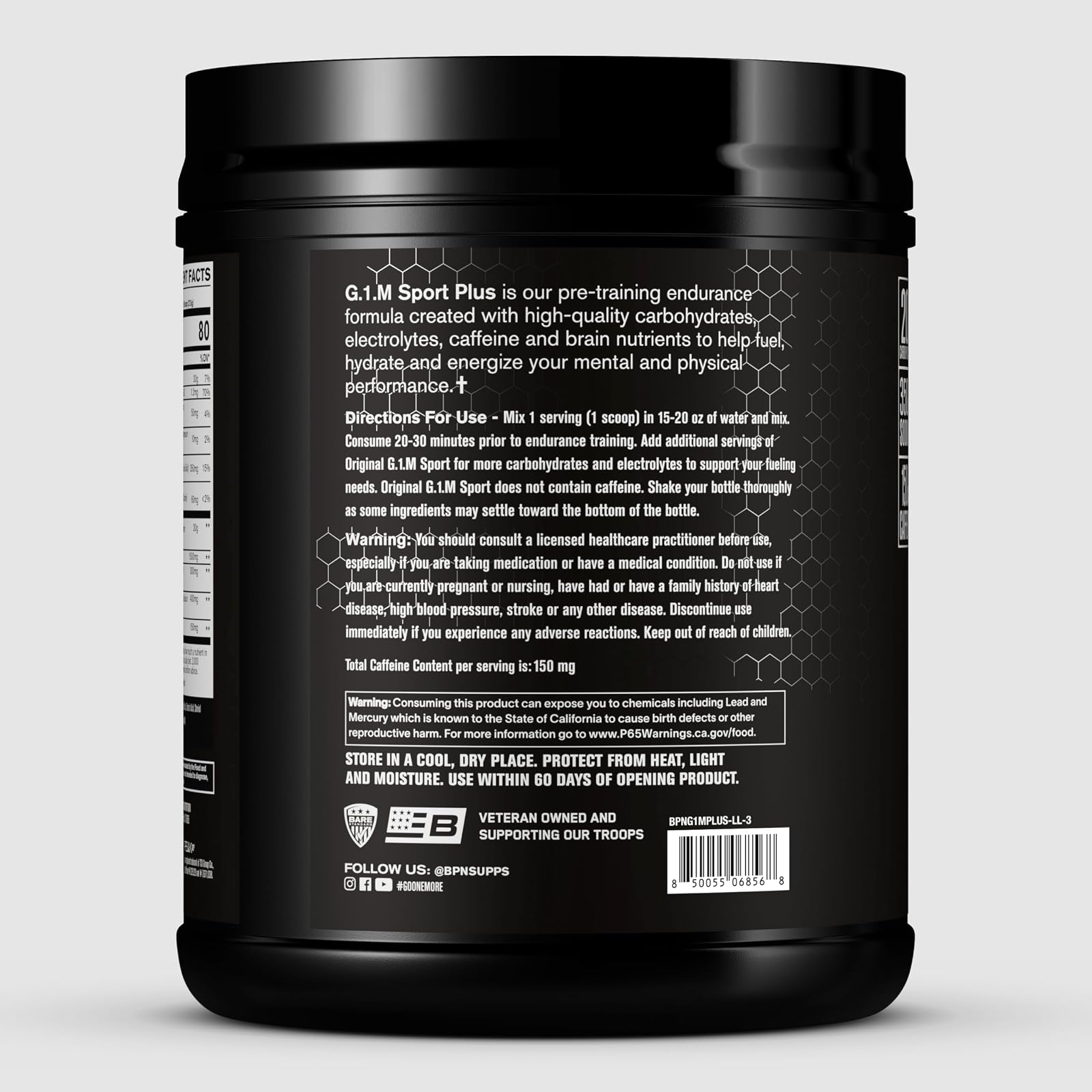 endurance boosting sports nutrition powder