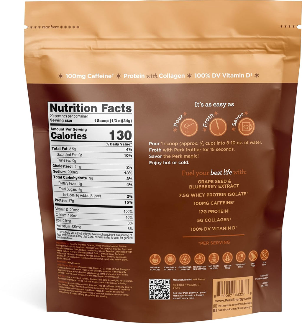 Endurance energy boost protein powder
