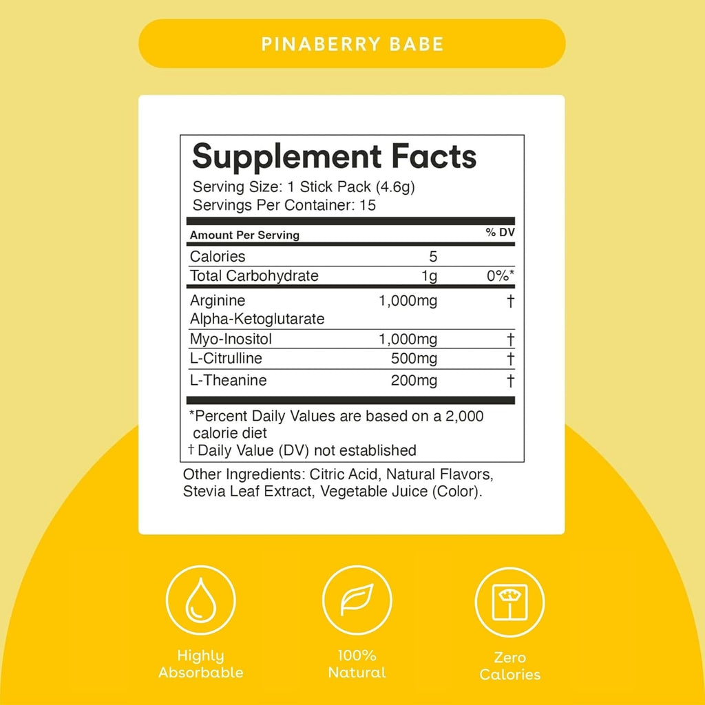 Endurance energy supplement for women