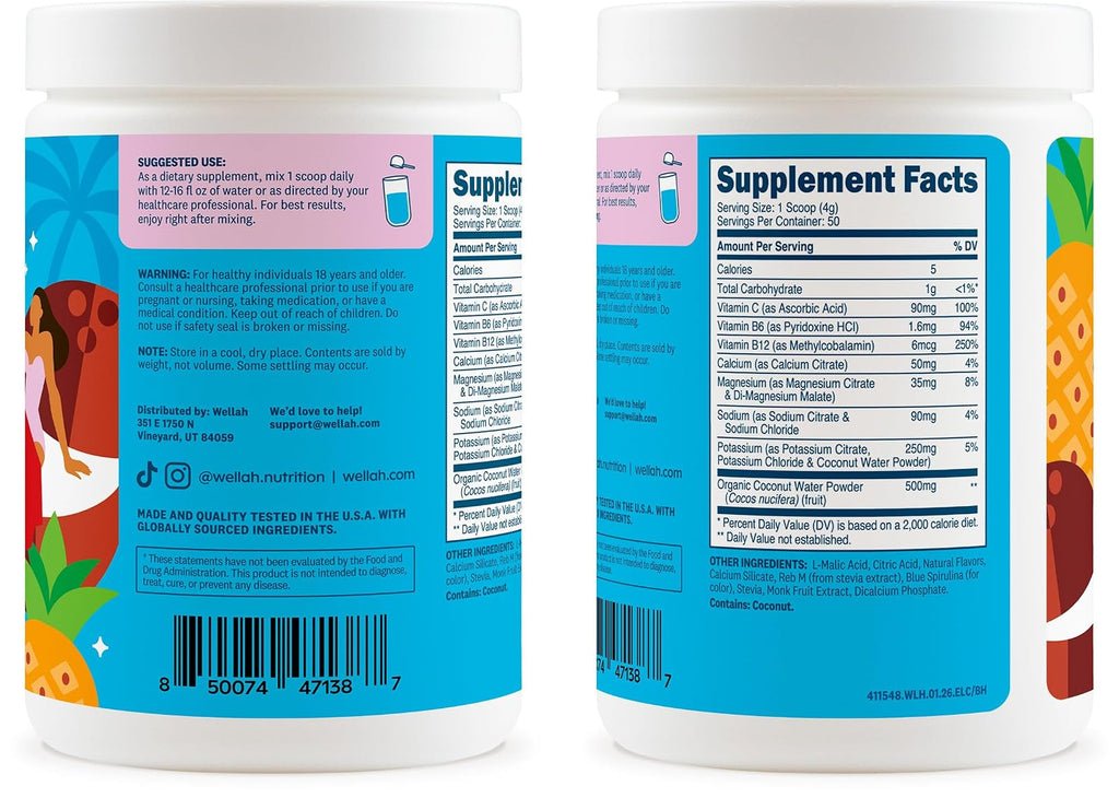 Endurance energy supplement powder