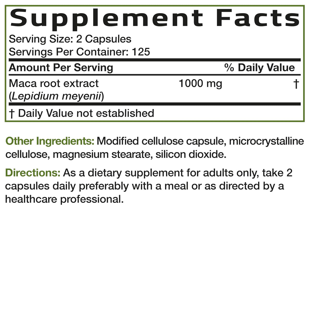 Endurance enhancement with Bronson Maca