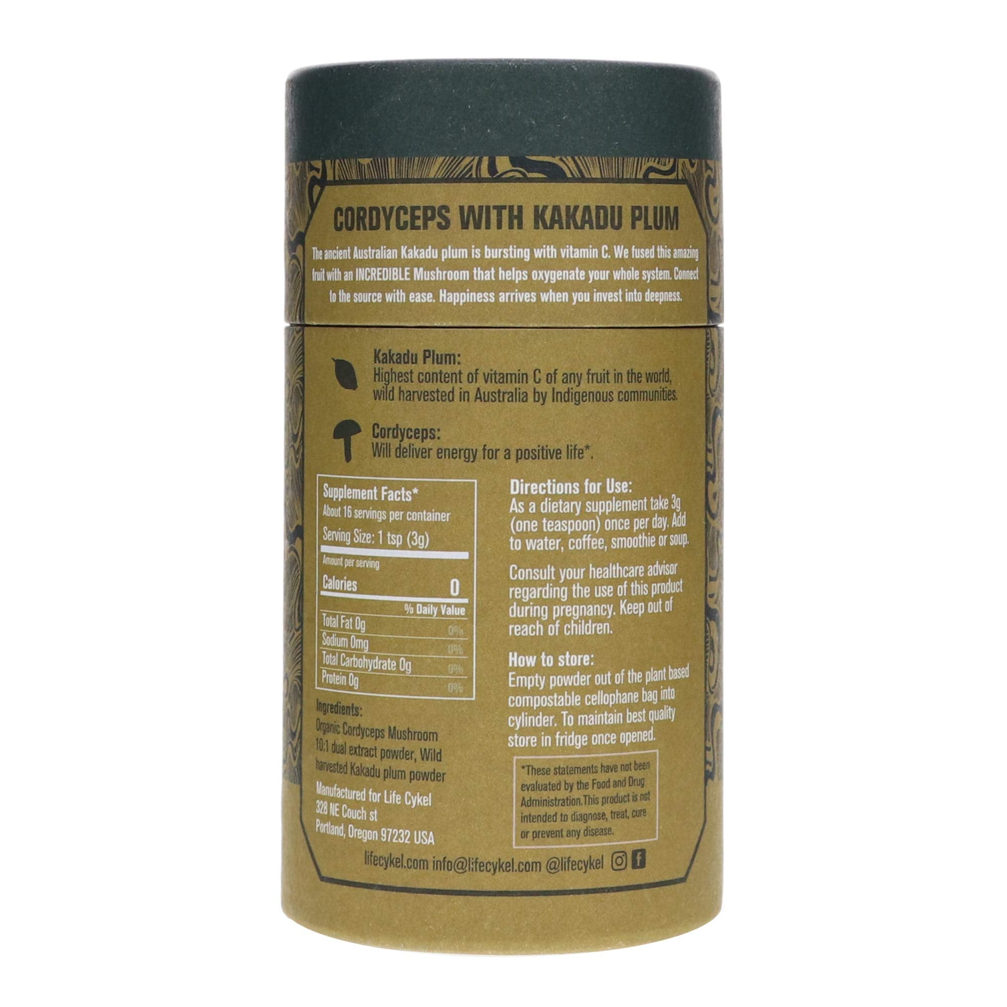 endurance enhancing mushroom blend