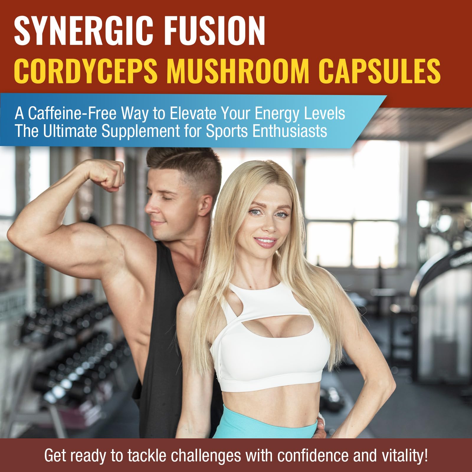 Endurance enhancing mushroom capsules