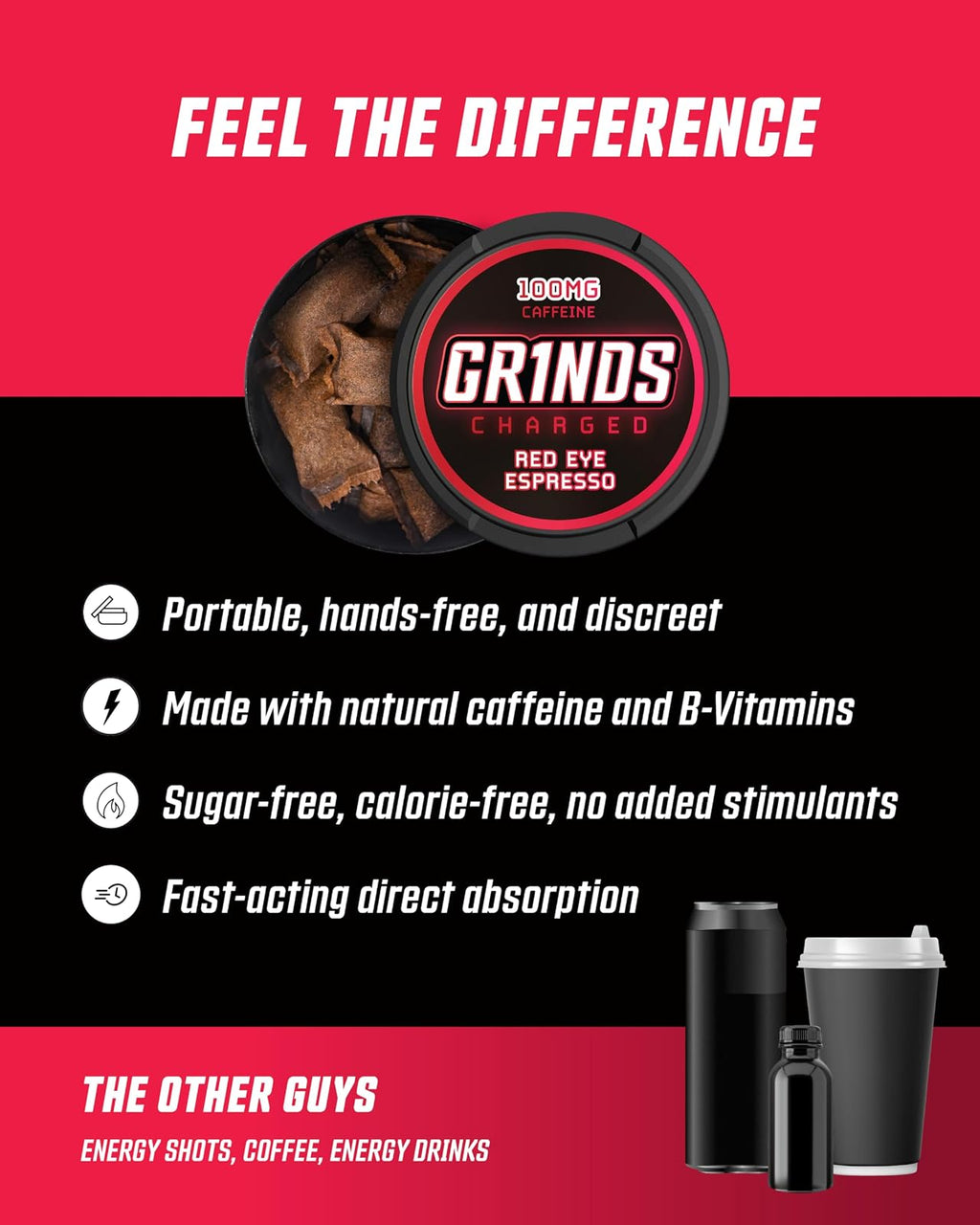endurance fuel Grinds espresso flavor