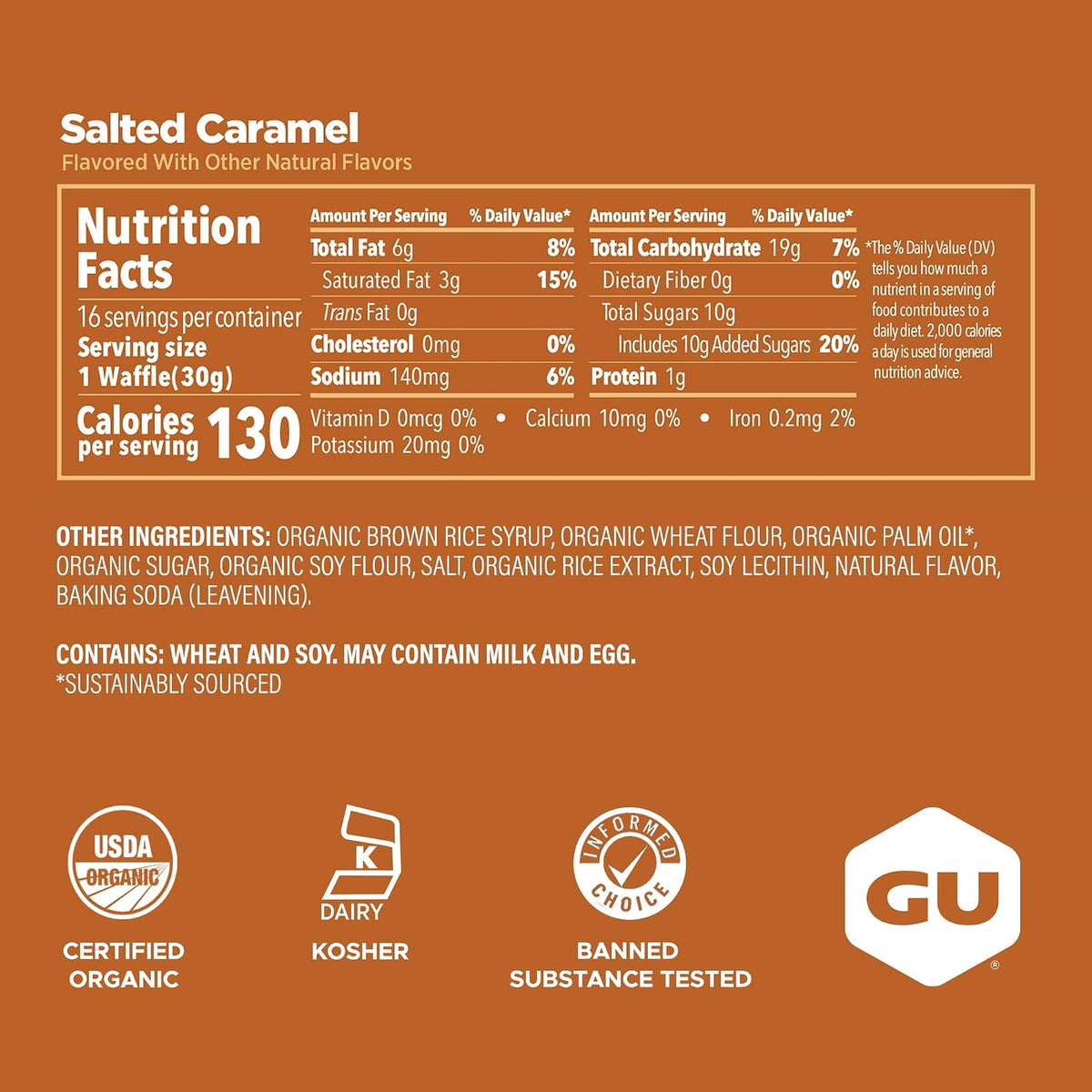 Endurance fuel GU Stroopwafels